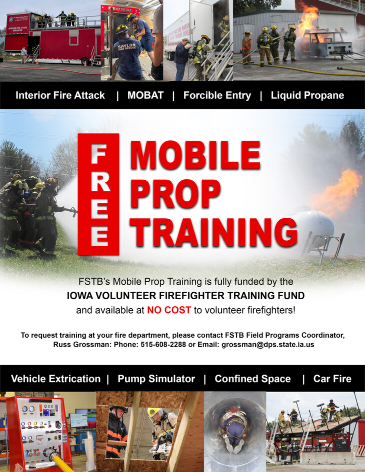 Fire Service Training Bureau | Iowa Department of Public Safety