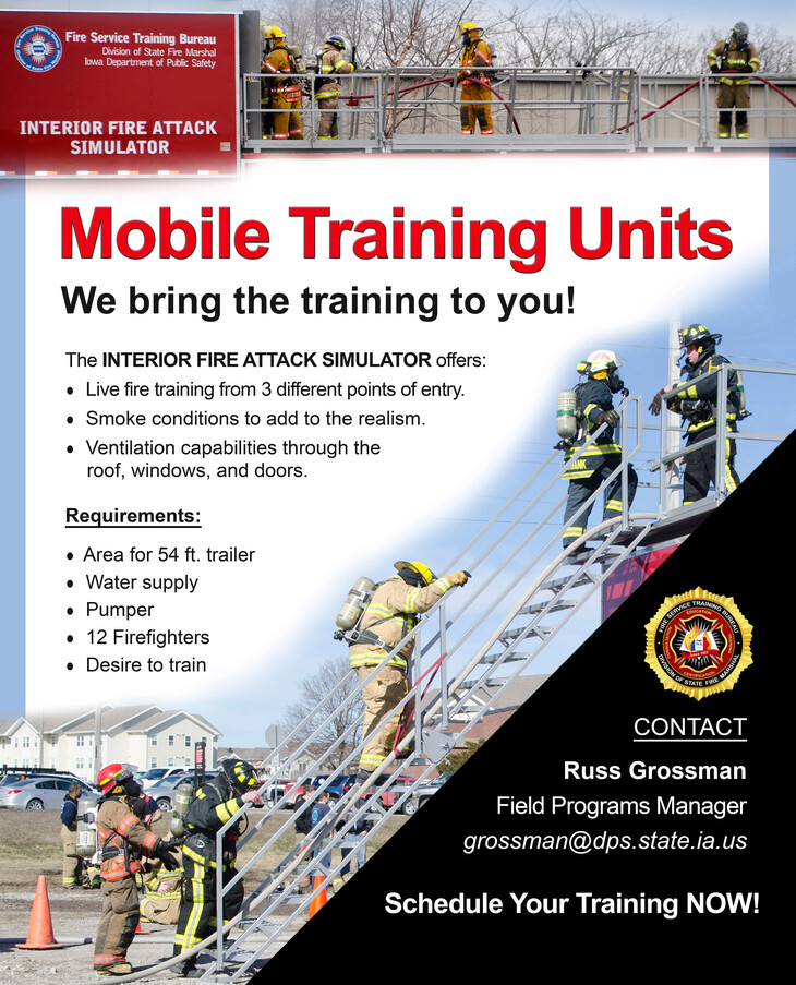 Fire Service Training Bureau | Iowa Department of Public Safety