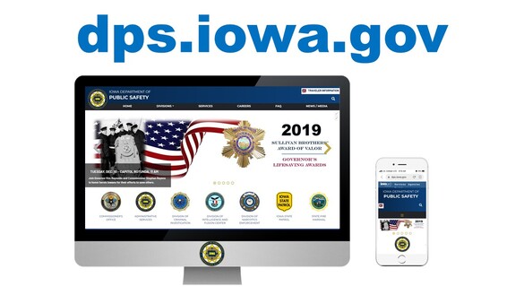 DPS Launches New Website: dps.iowa.gov | Iowa Department of Public Safety