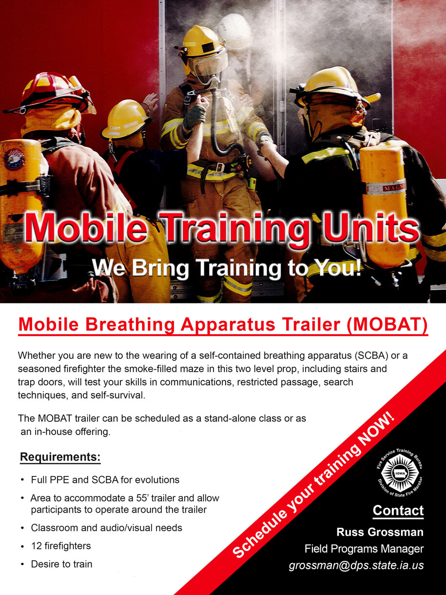 Fire Service Training Bureau | Iowa Department of Public Safety