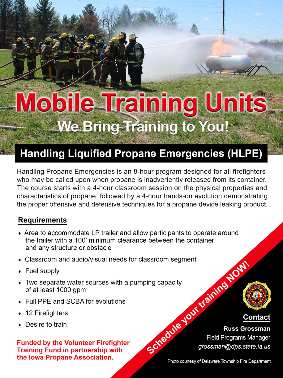 Fire Service Training Bureau | Iowa Department of Public Safety